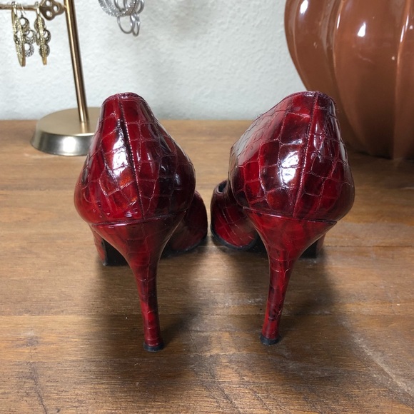 Stuart Weitzman | Shoes | Stuart Weitzman Red Patent Leather Stiletto ...